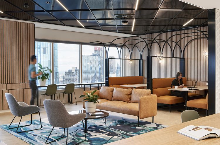 Global Financial Client Workplace by Greenbox Architecture | ArchitectureAU