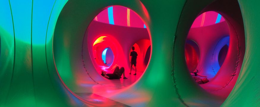 Inflatable ‘luminarium’ appears in Fed Square | ArchitectureAu