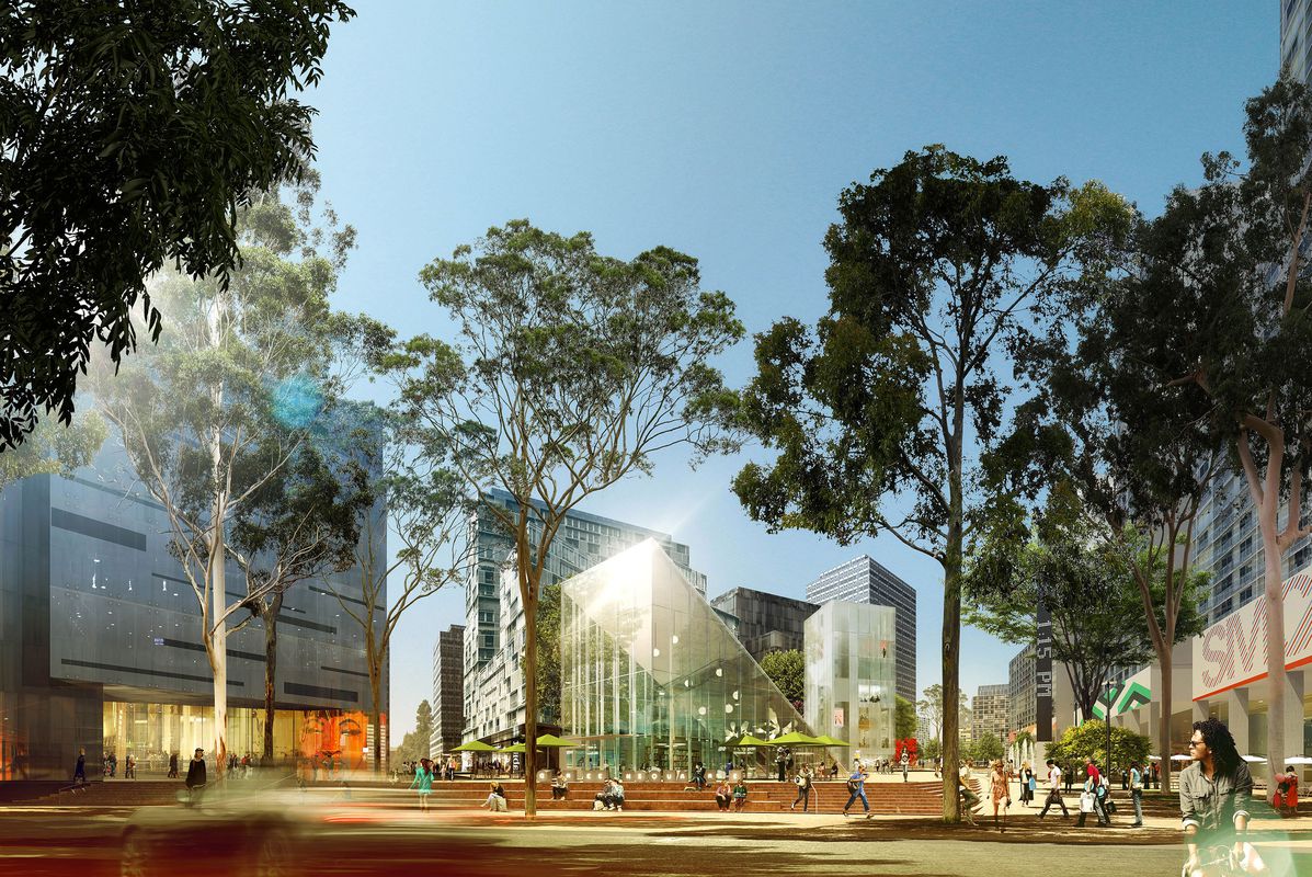 New visions for Green Square Plaza | ArchitectureAu