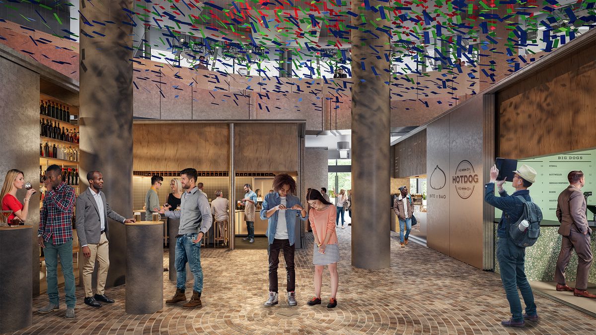 Anthony Gill Architects to design food hall in Kengo Kuma's Darling ...
