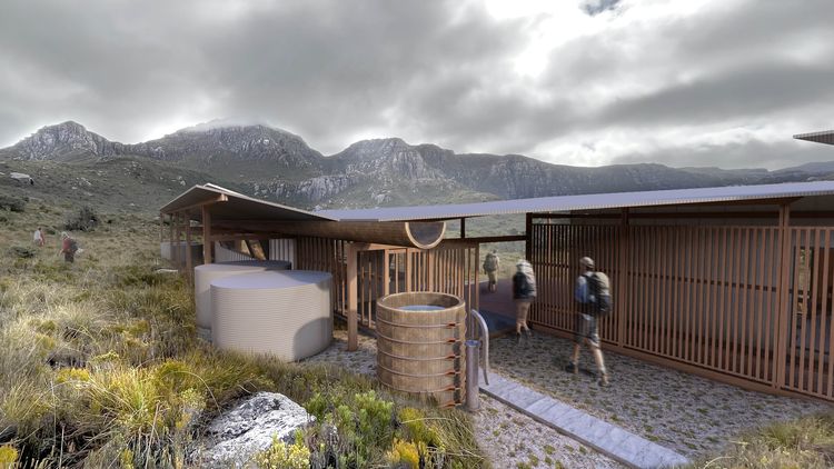 Concept designs released for new Tasmanian Tyndall Range trail huts ...