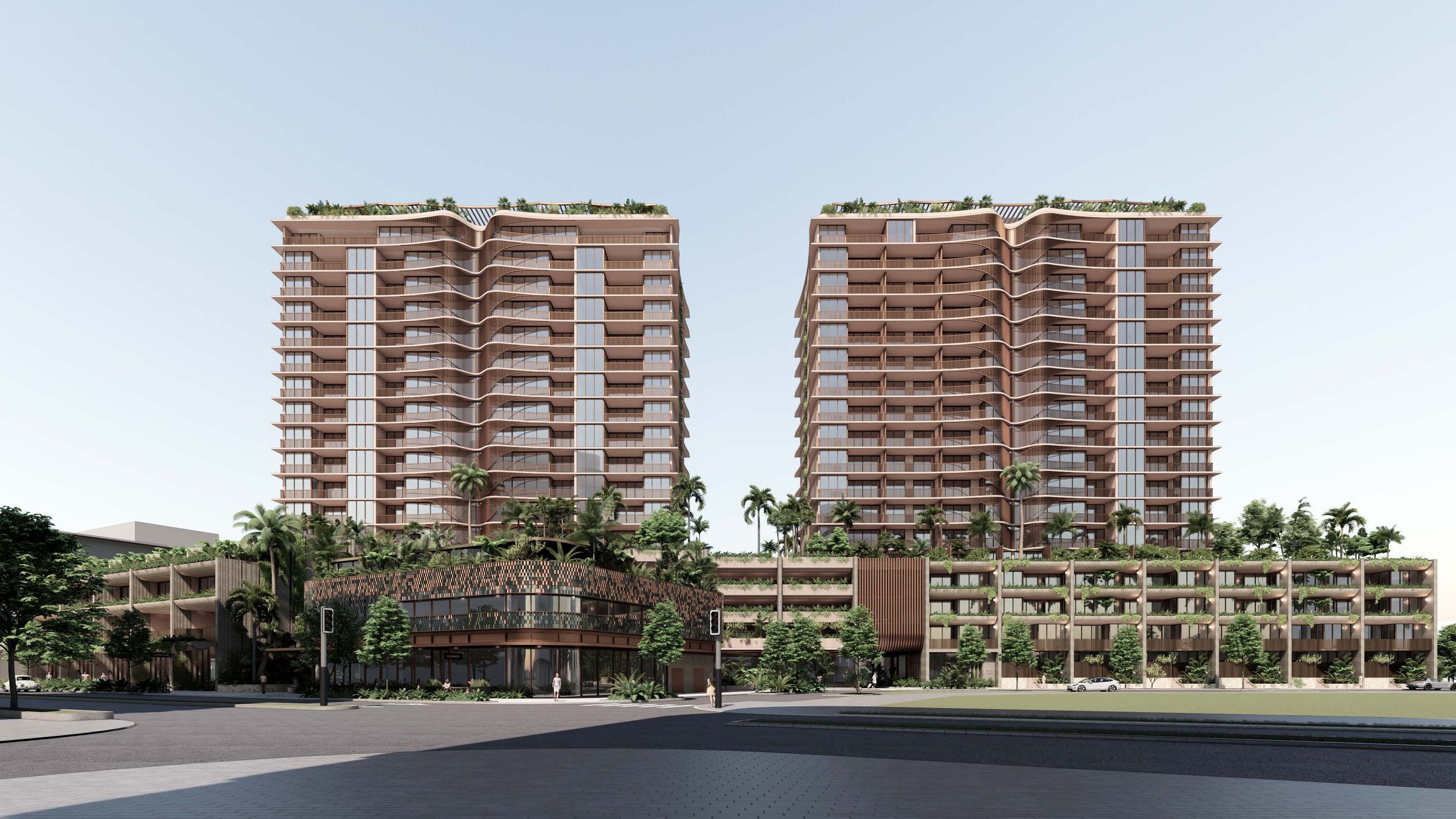 Sunshine Coast twin towers lodged for planning approval | ArchitectureAu