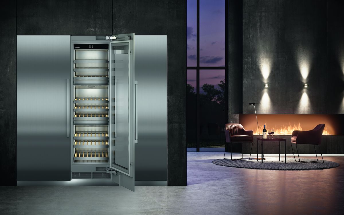 Monolith integrated side-by-side refrigerators by Liebherr | ArchitectureAu