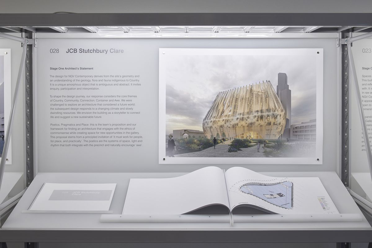 All eight proposals for The Fox: NGV Contemporary are on exhibition ...