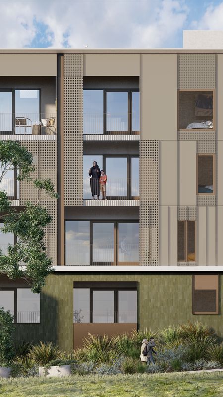 Cumulus Studio designs expansion to Hobart social housing complex ...