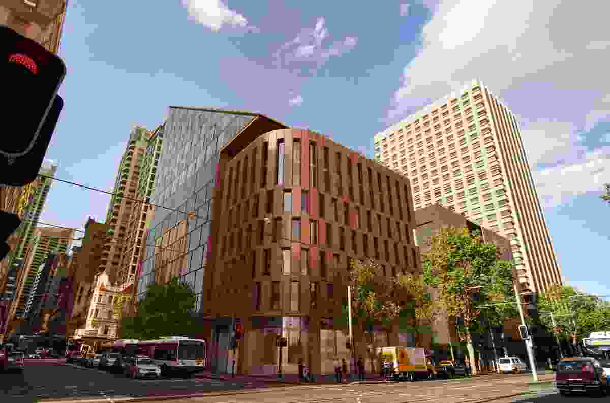 Wedge-shaped hotel approved in Sydney | ArchitectureAu