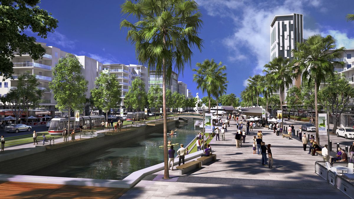 Golf course to be transformed into new Sunshine Coast CBD | ArchitectureAu