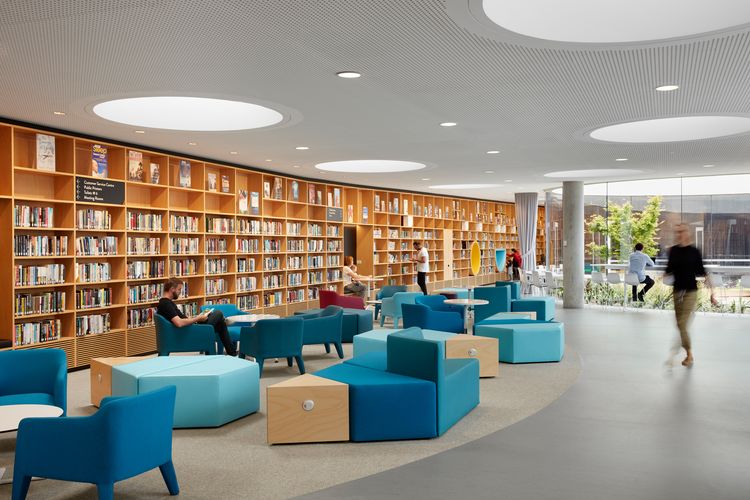 Newly completed Green Square Library and Plaza wins global library ...