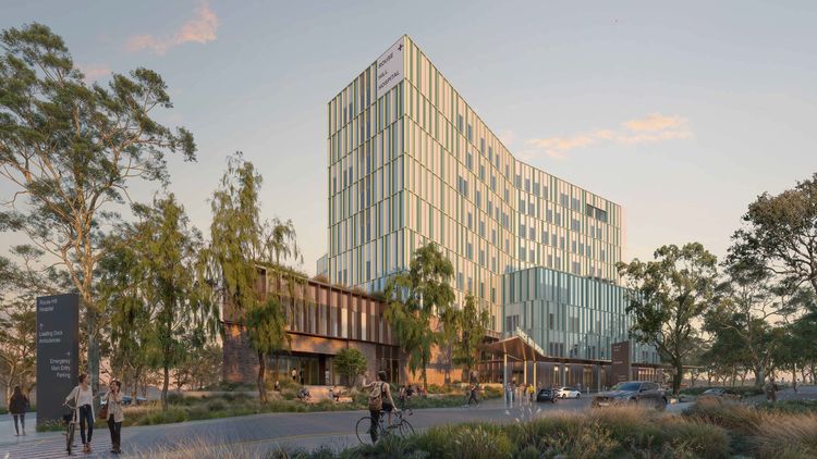 Construction begins on new Sydney hospital | ArchitectureAu