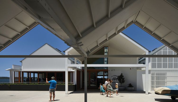 St George Sailing Club by Jon Jacka Architects | ArchitectureAu