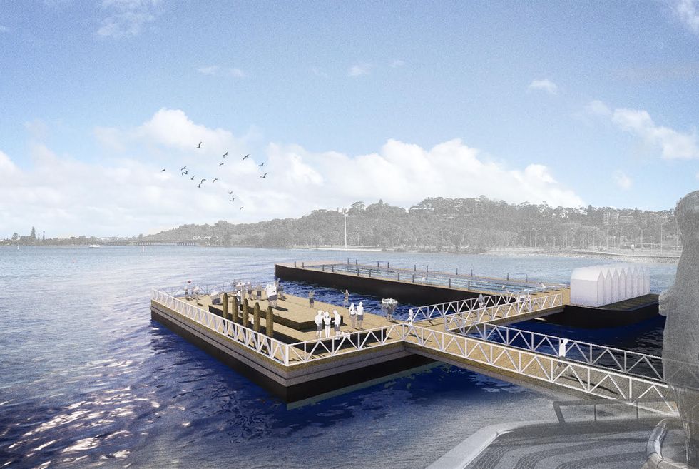 Olympic-size pool proposal floated for Swan River | Landscape Australia