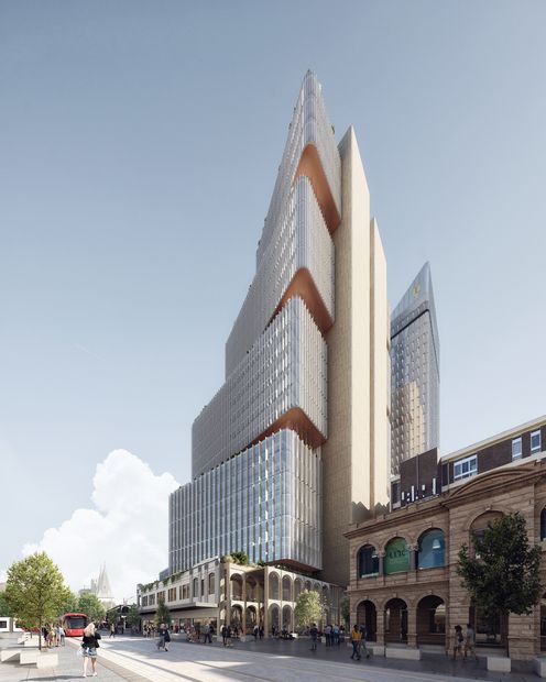 Winning design for Parramatta tower ‘driven by geomorphology ...