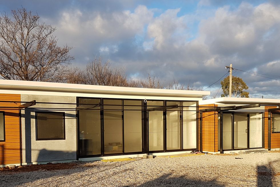 Precast concrete bathroom modules by Strine Environments | ArchitectureAu