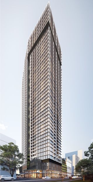 DKO designs Penrith tower influenced by cityscape | ArchitectureAu