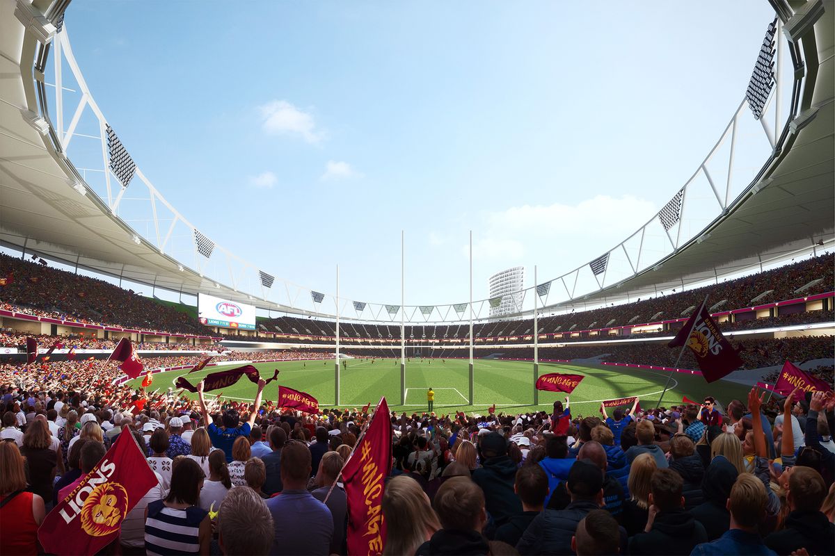 Brisbane Gabba could be redeveloped for 2032 Olympics | ArchitectureAu