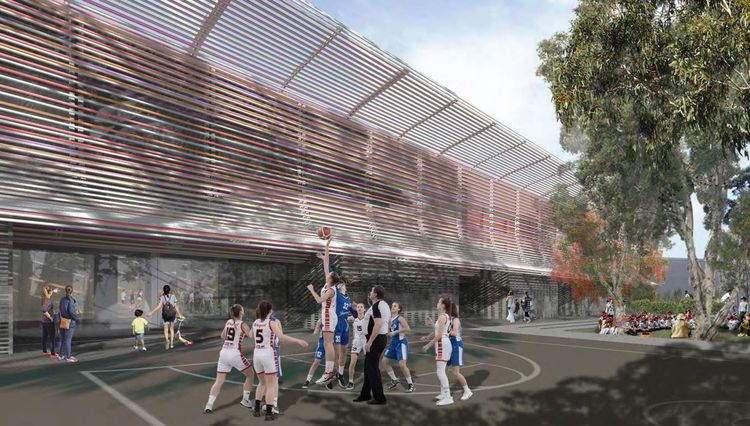 Industrial warehouse to become community sports facility | ArchitectureAu