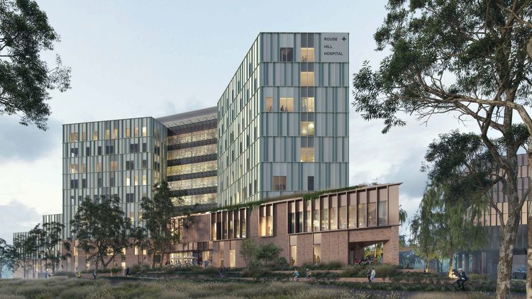 Construction begins on new Sydney hospital | ArchitectureAu