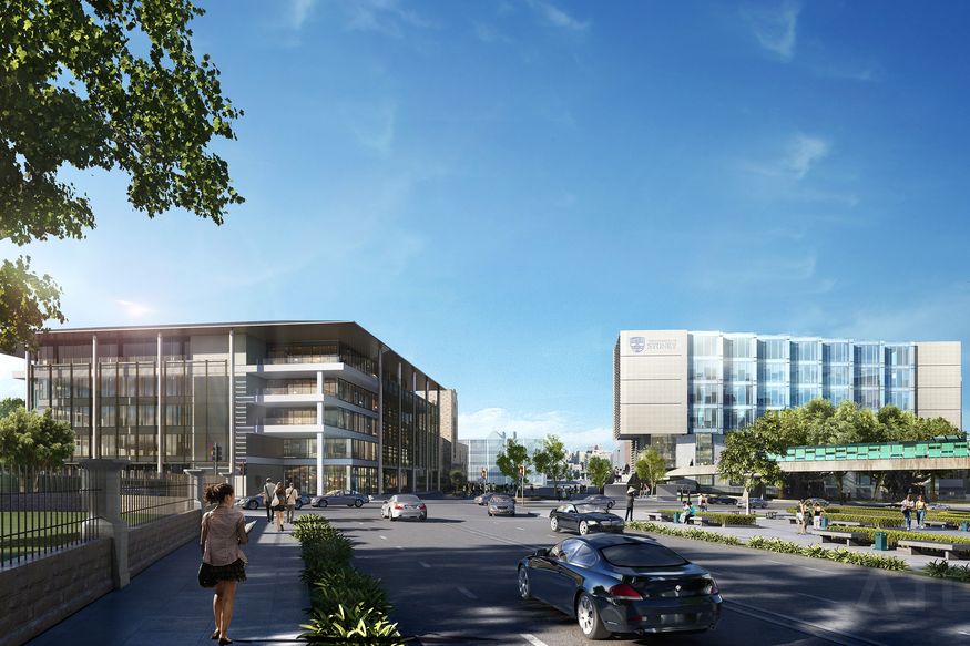 Two buildings to define new University of Sydney entrance | ArchitectureAu