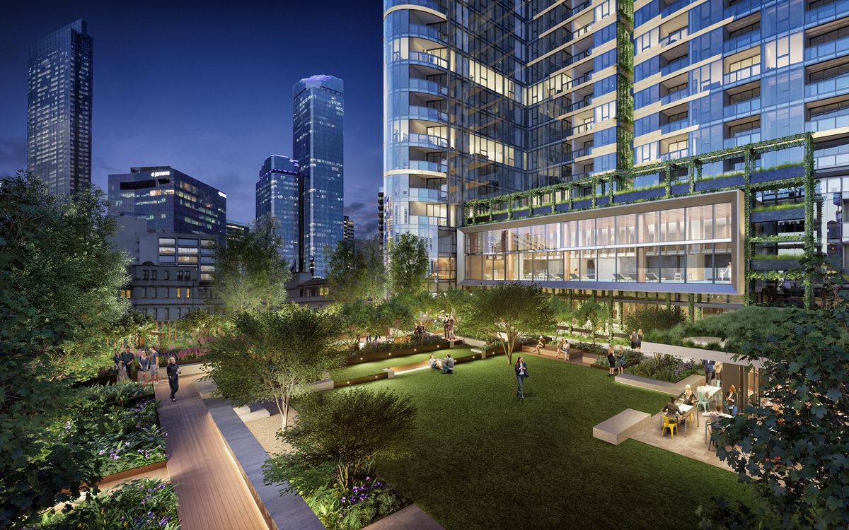 Fender Katsalidis's Melbourne Quarter tower trio approved | ArchitectureAu