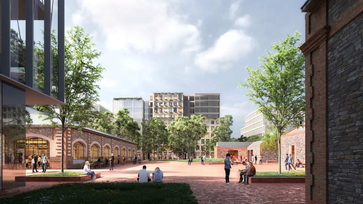 Former Adelaide gasworks to become inner-city 'village' | ArchitectureAu