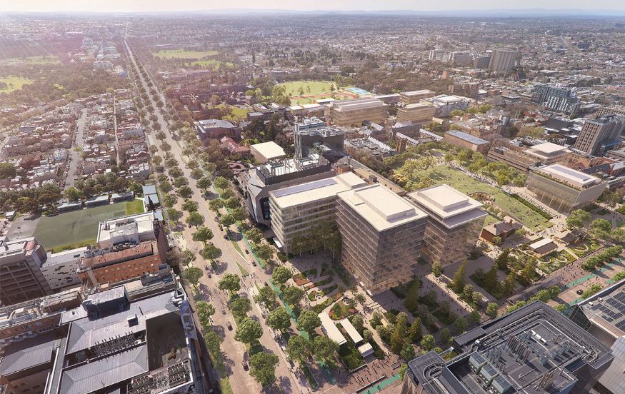 ‘Landmark’ masterplan for University of Melbourne | ArchitectureAu