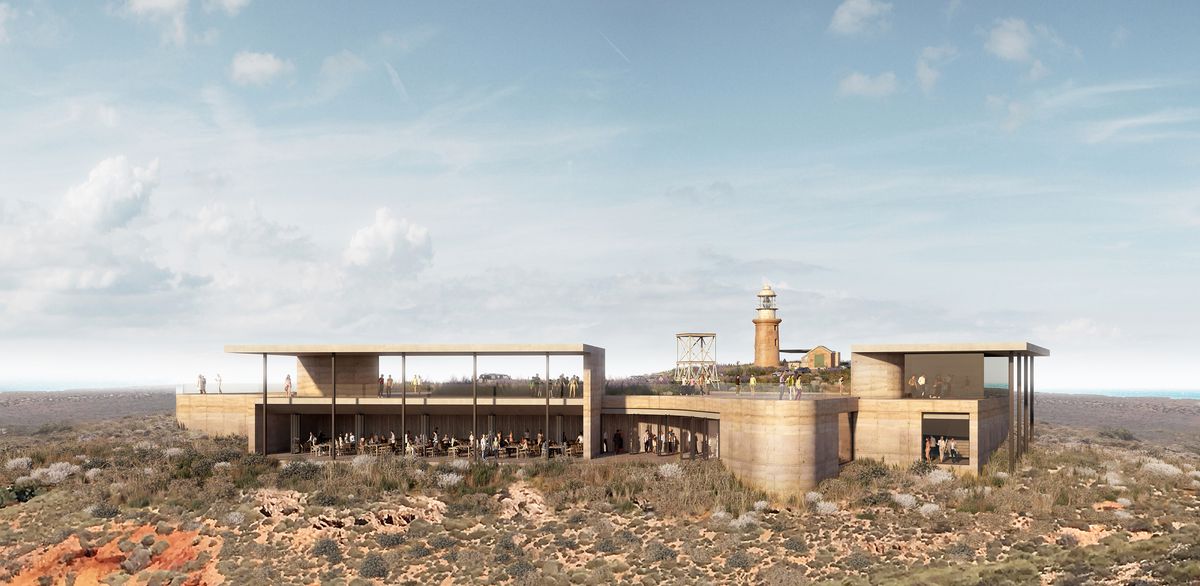 Kerry Hill Architects designs resort at Exmouth caravan park ...