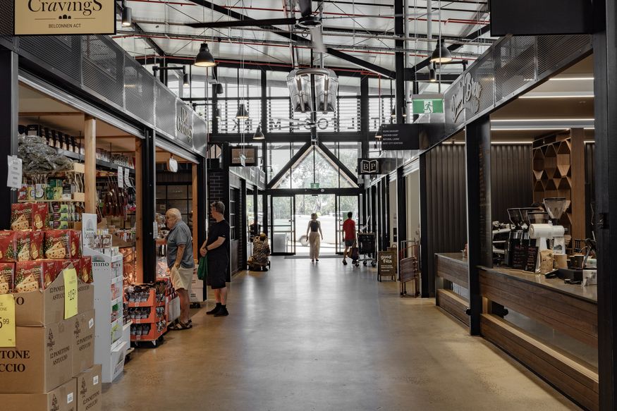 Capital Food Markets by Stewart Architecture | ArchitectureAu
