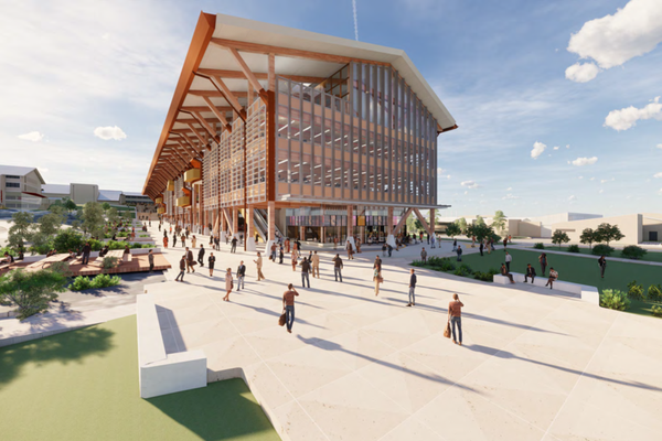 Robotic technology pilot underway on timber building for Perth ...