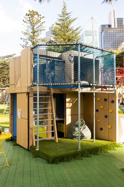 Architect-designed cubby house wins big for charity | ArchitectureAu