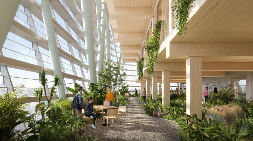 World’s tallest hybrid timber tower approved | ArchitectureAu