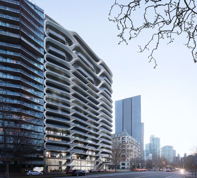 Zaha Hadid Architects wins second Melbourne project | ArchitectureAu