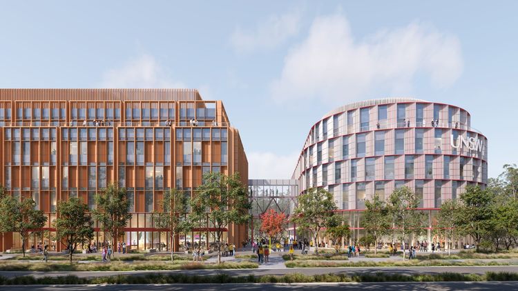 First stage of UNSW Canberra City campus under construction ...