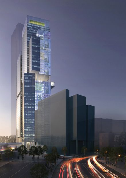 Twin towers for Parramatta Square | ArchitectureAu