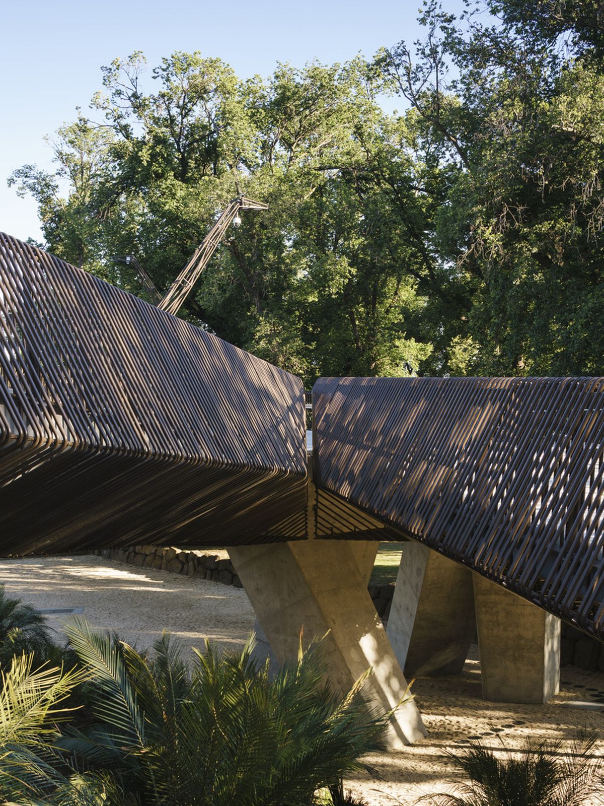 John Wardle Architects, NADAAA-designed Tanderrum Bridge opens ...