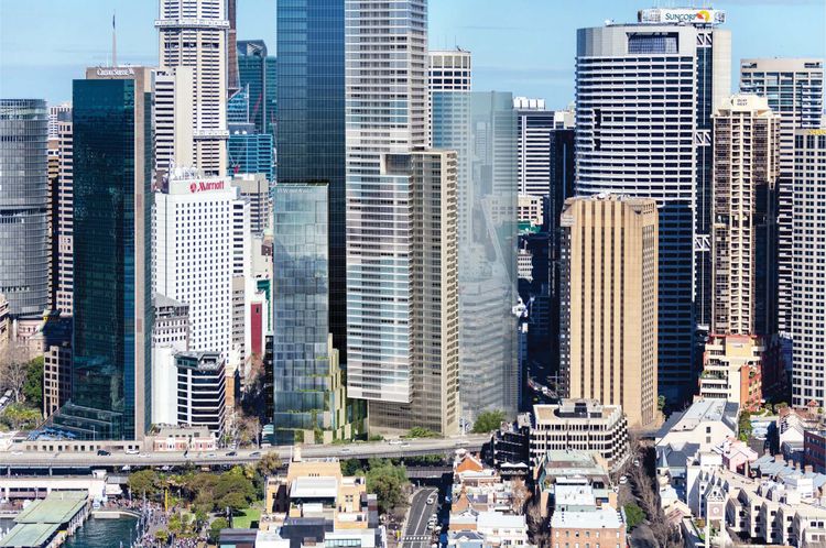 New visions of Kengo Kuma's first Australian tower | ArchitectureAu