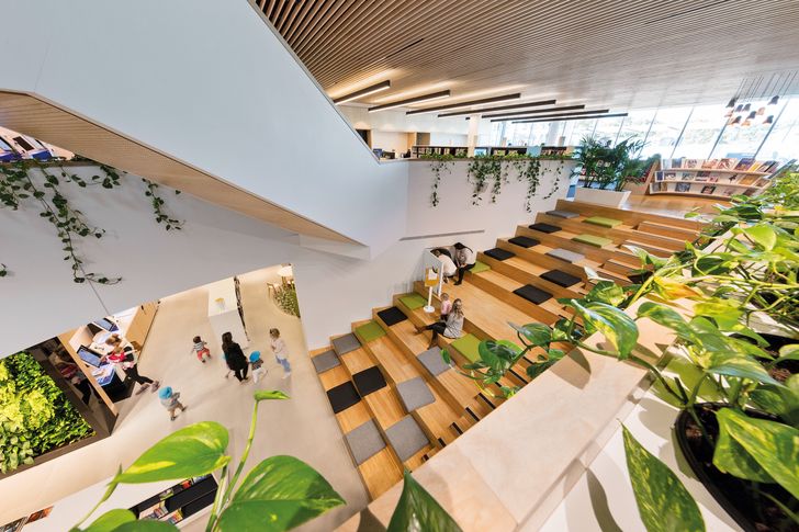 Jungle book: Woollahra Library | ArchitectureAu