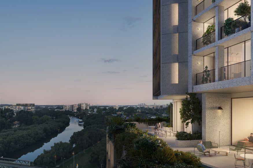 Two towers proposed for Parramatta riverfront | ArchitectureAu