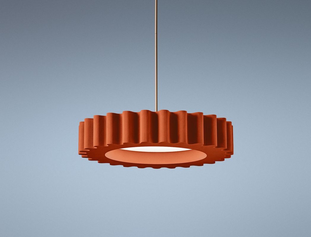 Opera acoustic pendant by Acustico Lighting | ArchitectureAu