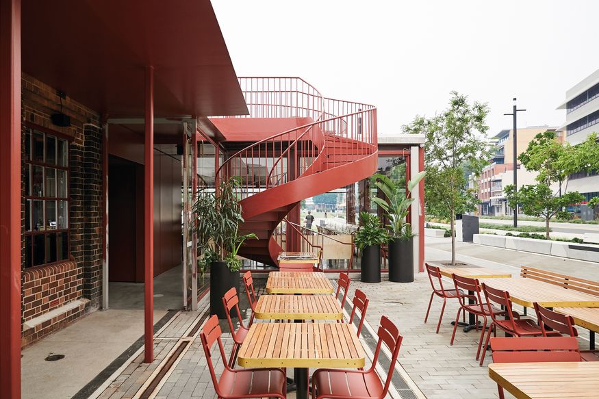 On the eatin’ track: The Signal Box Pavilion | ArchitectureAu
