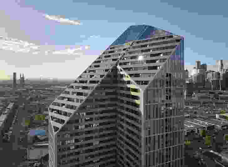 'Sculptural' residential tower unveiled in Melbourne | ArchitectureAu
