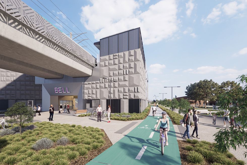 Two more Melbourne station designs unveiled | ArchitectureAu