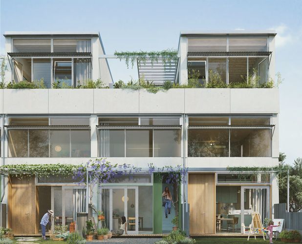 Housing competition winning design to be built | ArchitectureAu