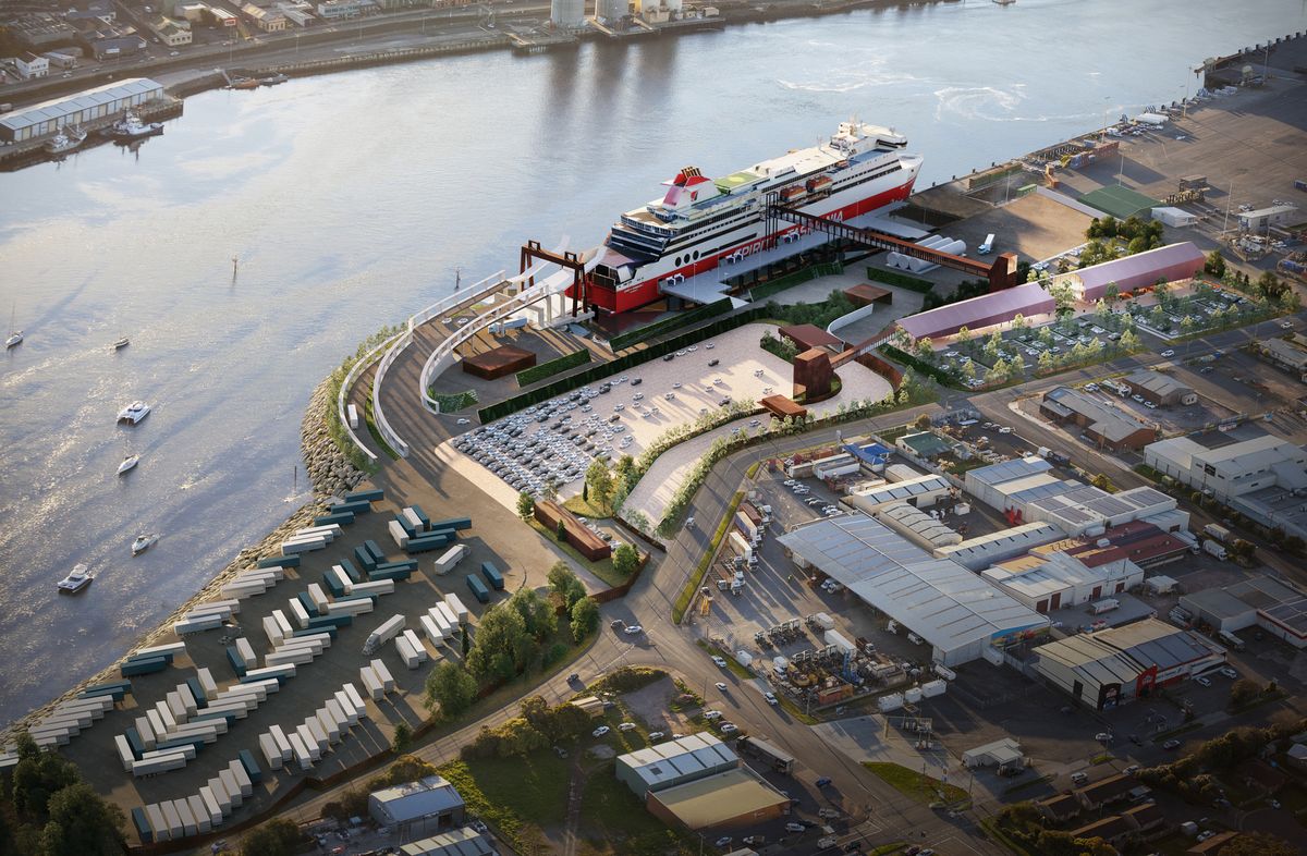 John Wardle designs upgrade to Port of Devonport, gateway to Tasmania ...
