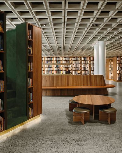 Art Gallery of NSW Library and Members Lounge | ArchitectureAu