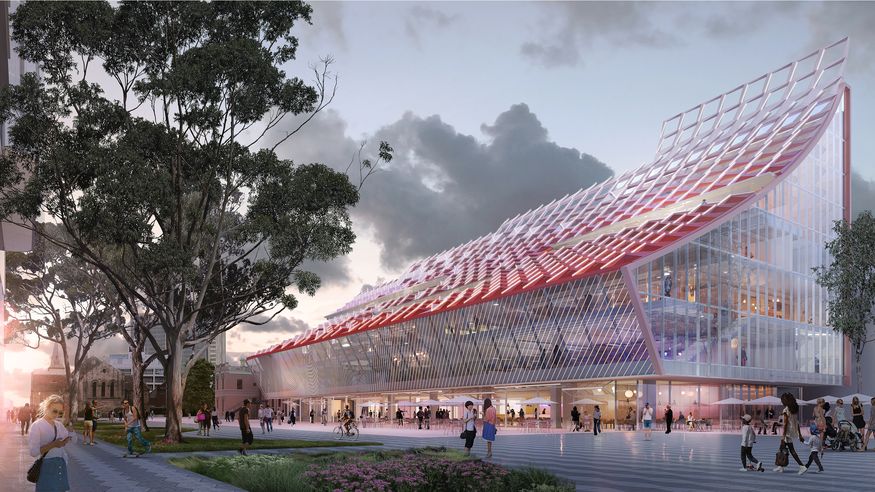 New vision of Parramatta Square civic hub | ArchitectureAu