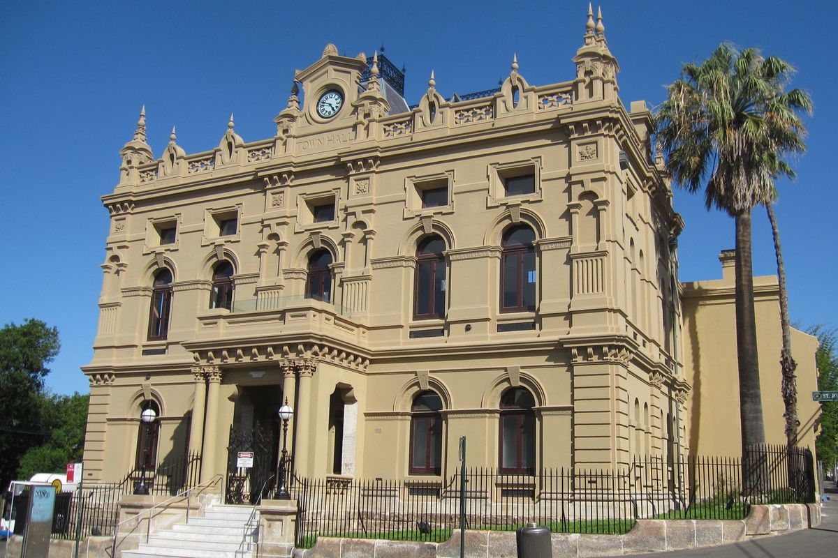 Glebe Town Hall | ArchitectureAu