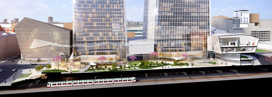World Trade Centre twin-towers proposed for Perth | ArchitectureAu