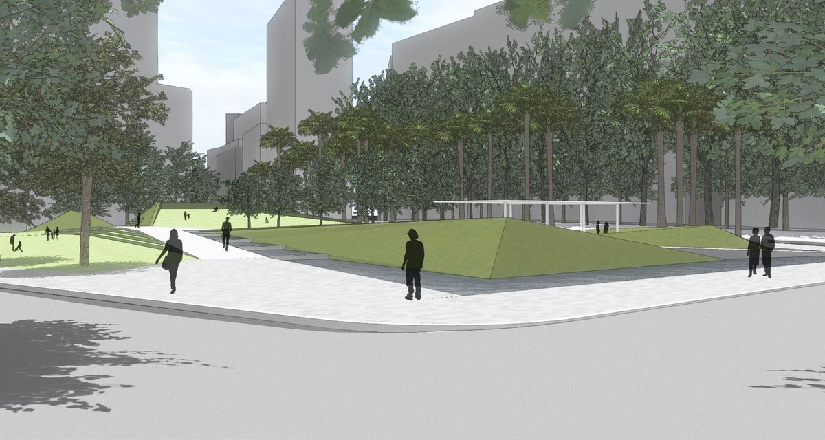 Green Square's Drying Green Park approved | ArchitectureAu