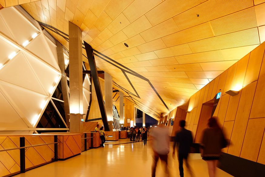 Perth Arena opens | ArchitectureAu