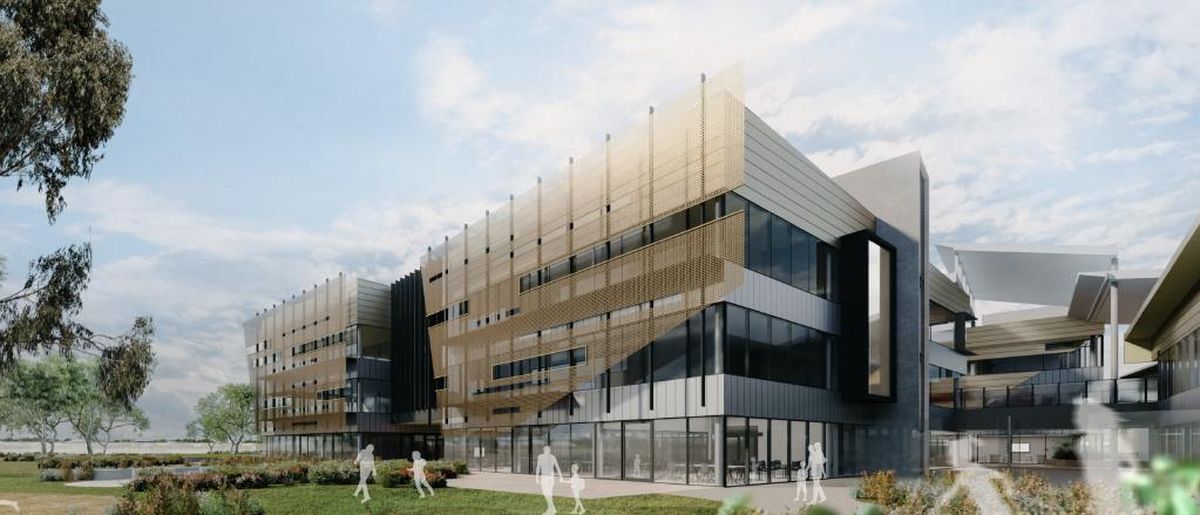 Cox and Thomson Rossi design courtyard high school for regional SA town ...